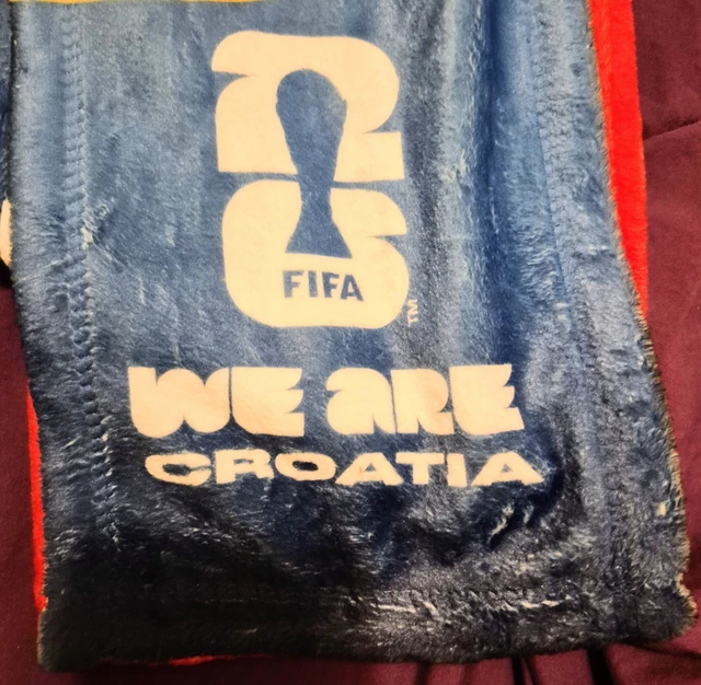 OFFICIAL FIFA WORLD Cup 2026 Portugal Vs Croatia Match Day Scarf official-fifa-world-cup-2026-portugal-vs-croatia-match-day-scarf