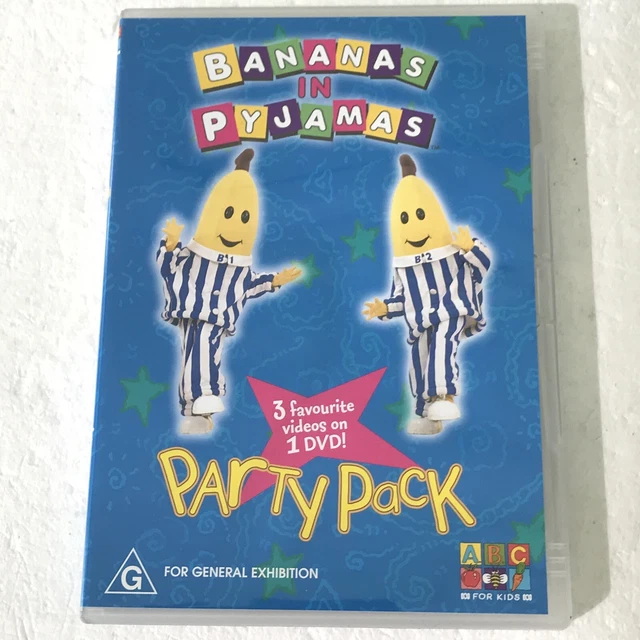 BANANAS IN PYJAMAS DVD Rare Party Pack Vintage 00s ABC Kids Merchandise ...
