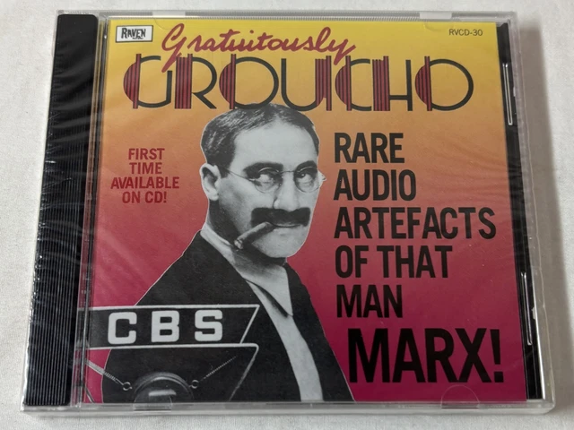 SCELLÉ CD ~ Groucho Marx Gratuitously Groucho EUR 36,73 - PicClick FR