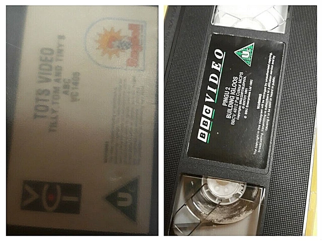 2 VHS VIDEOS Children's Tots Tv Video Abc, Pingu 2 Building Igloos £6. ...