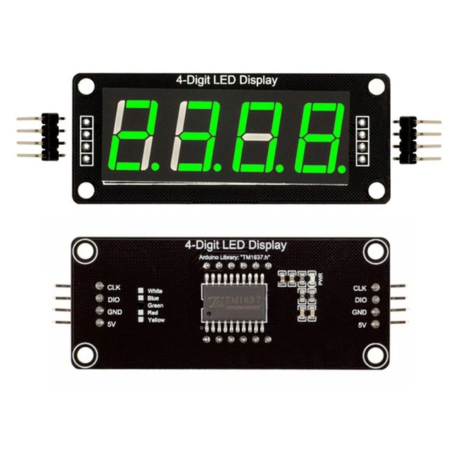 Modulo Arduino Tm1637 Tubo Display Digitale 4 Cifre Modulo Led Scheda Modulo Led Eur 6 22