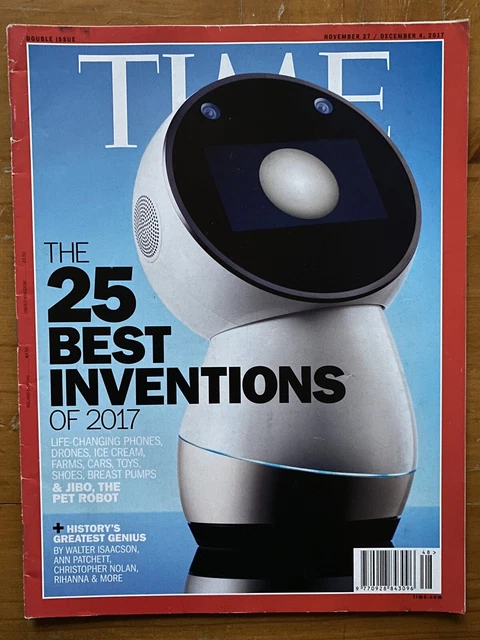 TIME MAGAZINE 25 BEST INVENTIONS 2017 Jibo The Social Robot Making Of ...