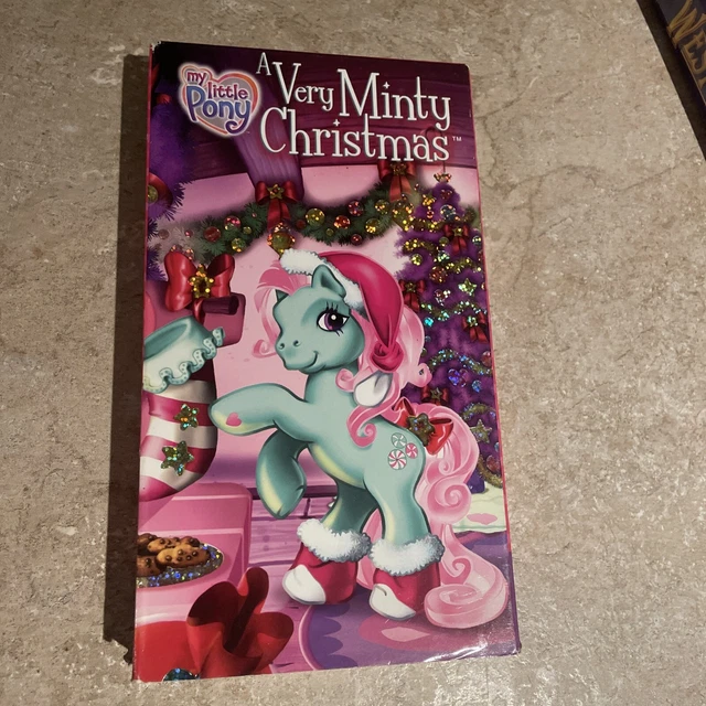 MY LITTLE PONY: A Very Minty Christmas Original (VHS, 2005) Tested and ...