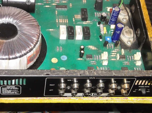 LINX NEBULA AMPLIFIER upgraded recapped £300.00 - PicClick UK