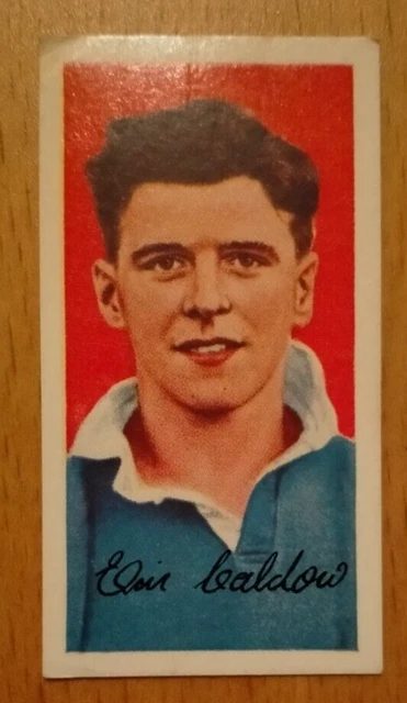 ERIC CALDOW RANGERS #29 Barratt Famous Footballers Series A.10 1962 £5. ...