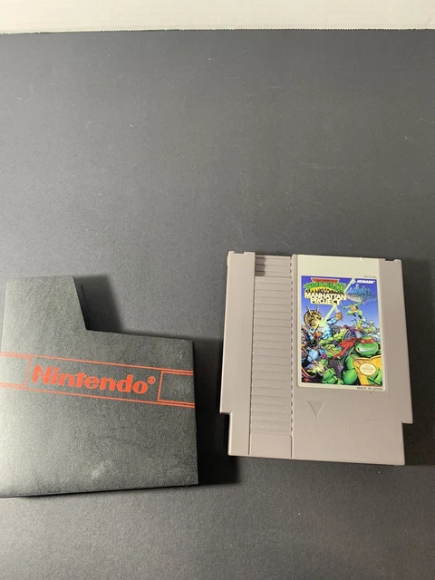 TEENAGE MUTANT NINJA Turtles III: The Manhattan Project Nintendo NES ...