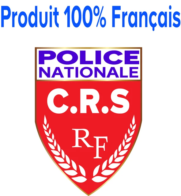 STICKERS NATIONAL POLICE CRS sticker, patch, car windshield crest £4.16 ...