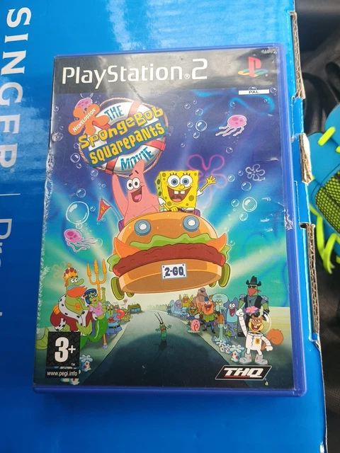 NICKELODEON THE SPONGEBOB SquarePants Movie PS2 Playstation 2 PAL Video ...