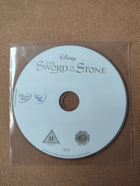 THE SWORD IN The Stone Dvd Only Disney £1.95 - PicClick UK