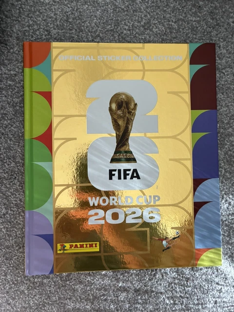 PANINI FIFA WORLD CUP 2026™ Official Sticker Collection - Hardback ...