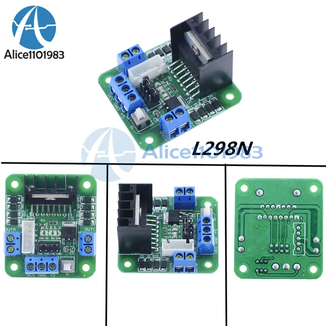5PCS L298N STEPPER Motor Driver Controller Board Module Dual H Bridge ...