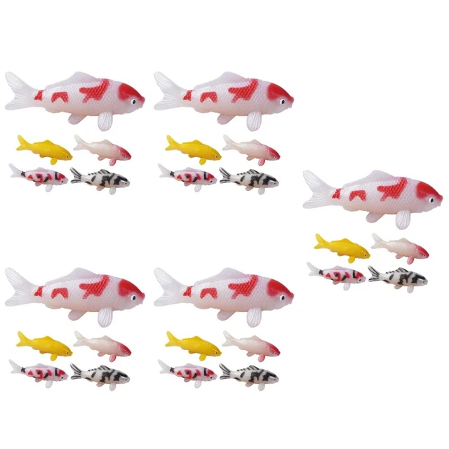 5 PCS REALISTIC Fish Statue Floating Aquarium Animal Artificial £41.39 ...