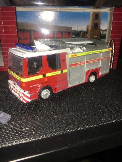 1/50 SCALE FIRE brigade models Dennis sabre Devon fire and rescue £79. ...