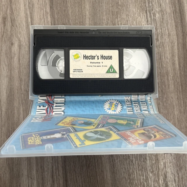 HECTOR'S HOUSE VHS Cassette Video Tape Classic 70s Series A Dog Cat ...