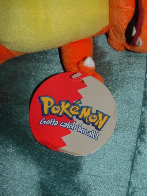 NINTENDO ORIGINAL POKEMON Large 11" Charmander Plush Toy Play By Play ...