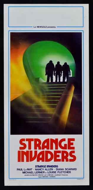 AFFICHE STRANGE INVADERS Paul Le Mat Nancy Allen Diana Scarwid Lerner ...