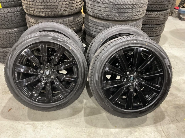 2024 RANGE ROVER Autobiography Factory Black 22" Wheels & Tires 119F ...