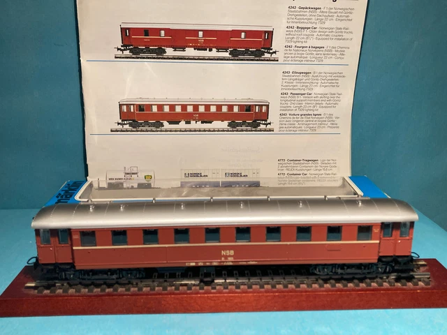 MÄRKLIN H0 4243 Eilzug-Wagen der NSB in OVP Sonderserie EUR 40,50 ...