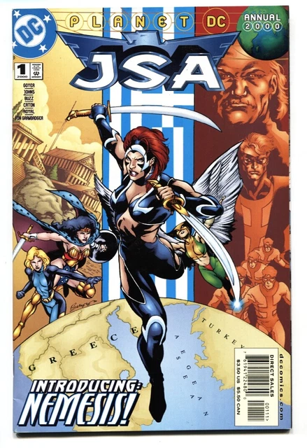 JSA ANNUAL #1 2000 Erster Auftritt von NEMESIS EUR 27,24 - PicClick DE