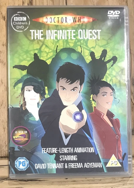DOCTOR WHO THE Infinite Quest DVD w 4 Limited Edition Postcards V Good ...