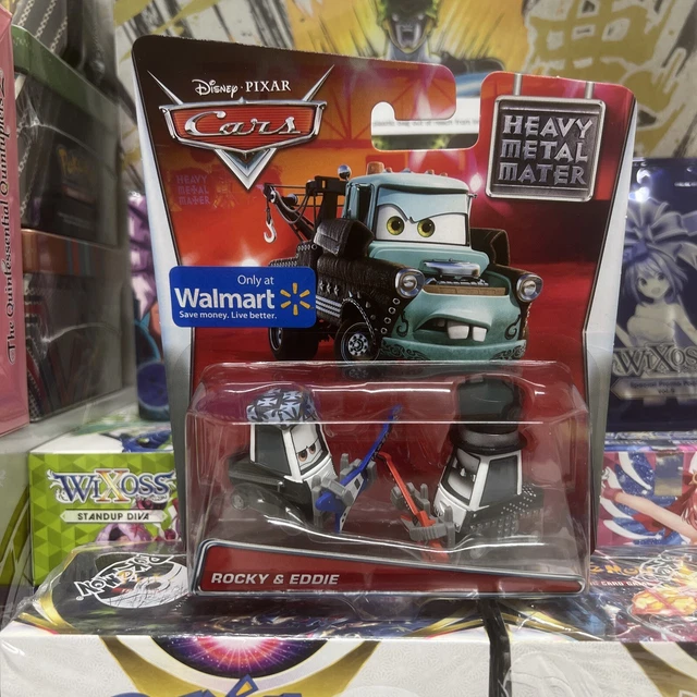 DISNEY PIXAR CARS Toon Rocky Eddie Heavy Metal Mater 2015 Rare £8.75 ...