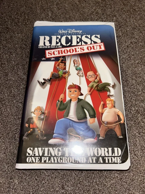 DISNEY'S RECESS SCHOOLS Out VHS In Clamshell £5.90 - PicClick UK