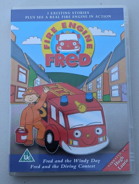 FIRE ENGINE FRED: Fred And The Windy Day/The Diving Contest Hugh Laurie ...