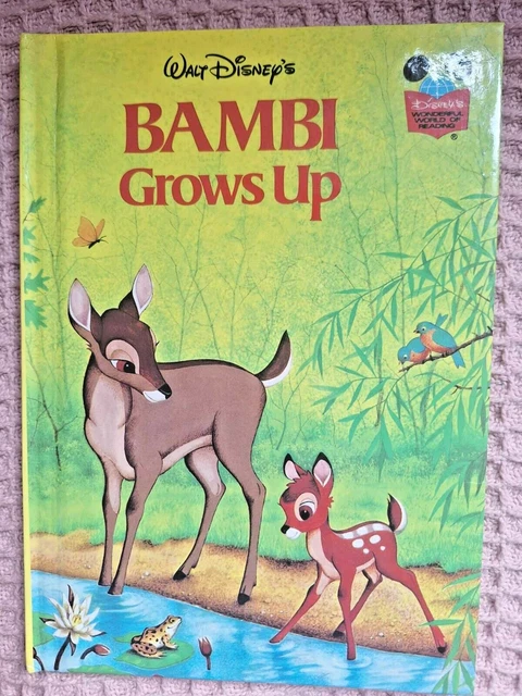 1979 WALT DISNEY'S Bambi Grows Up " 1st American edition .Book Club ...