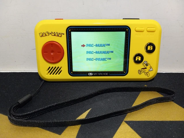 MY ARCADE POCKET Player Handheld Video Game with Pac-Man, Pac-Mania ...