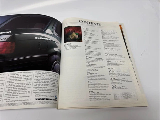 MAGAZINE ARCHITECTURAL DIGEST Vintage Décembre 1989 - Le Monde Des ...