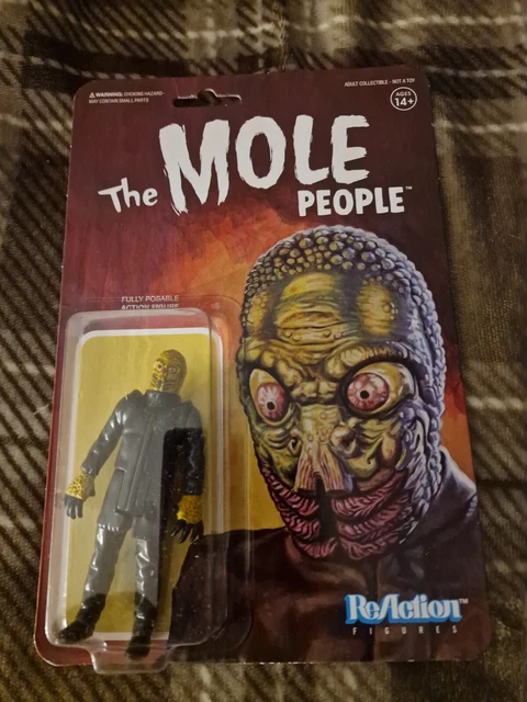 UNIVERSAL MONSTERS REACTION THE MOLE PEOPLE Poseable Action Figure ...