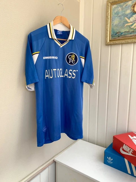 UMBRO CHELSEA FC Vintage 1997-1999 Home Shirt Soccer Jersey Size XL £ ...