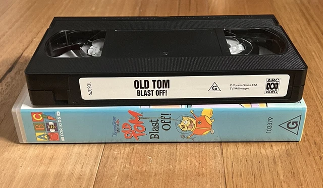 OLD TOM - BLAST OFF - YORAM GROSS ABC For Kids - VHS Free Postage $39. ...