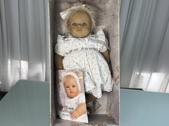 POUPON DE COLLECTION Annette Himstedt Poupée Ännchen 56 Cm. État ...