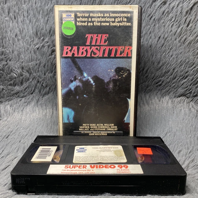 THE BABYSITTER VHS HBO Cannon Video Orion Horror Thriller William ...