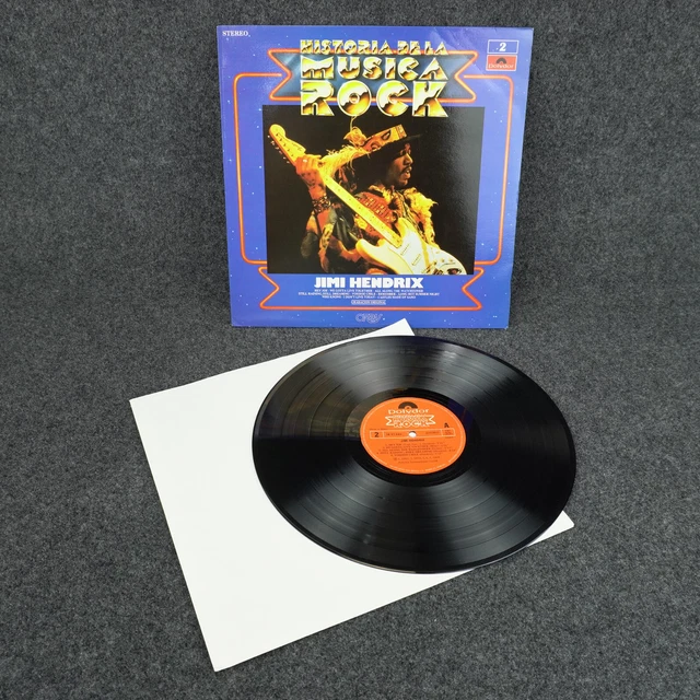 JIMI HENDRIX HISTORIA De La Musica Rock 1981 Vinyl LP Record Spain 28 ...