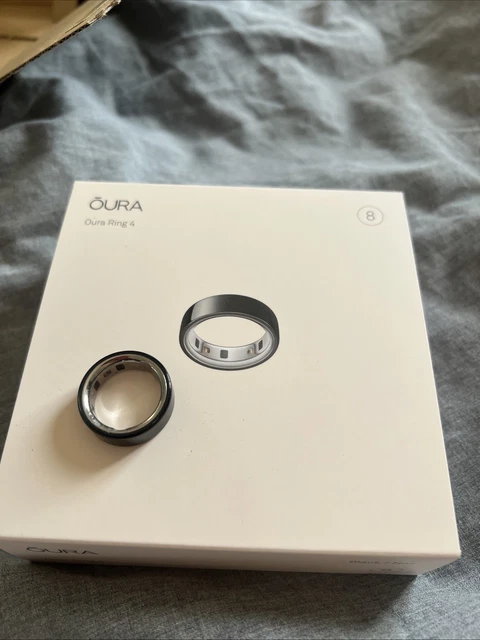 OURA RING GEN 4 Size 8 Black - Faulty Battery £24.69 - PicClick UK