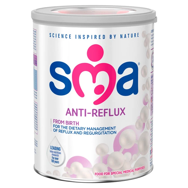 SMA ANTI-REFLUX BABY Milk Formula From Birth 800G £21.75 - PicClick UK