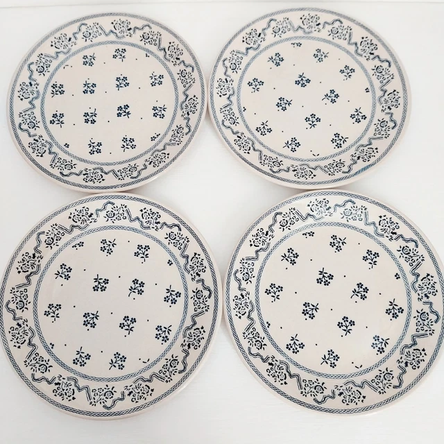 LAURA ASHLEY 'PETITE Fleur' Johnson Brothers Set of 4 Side Plates ...
