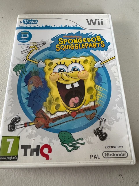 SPONGEBOB SQUIGGLEPANTS WII Game - Tested, Complete with Manual, Fast ...