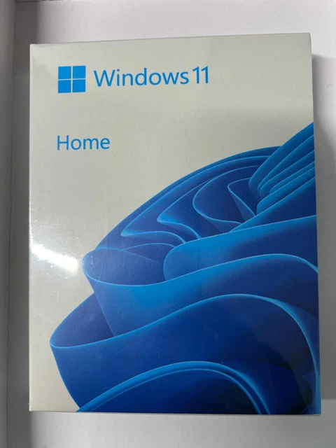 MICROSOFT WINDOWS 11 Home 64--Bit installation Full Version USB Box ...