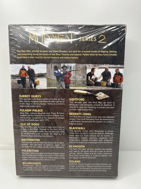 MUD MEN SERIES 2 Complete DVD Box Set Archaeology Johnny Vaughn $24.00 ...