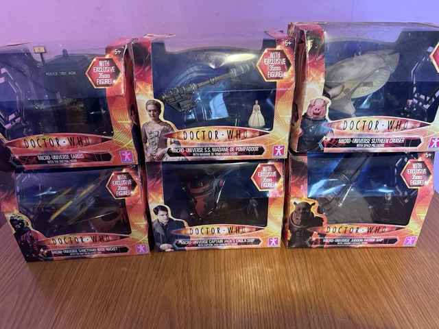 DOCTOR WHO - Micro Universe Space Ships- Set Of 6 £48.56 - PicClick UK