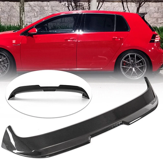 2014-2020 CARBON FIBER Rear Roof Spoiler Wing For VW Golf7 MK7 MK7.5 ...