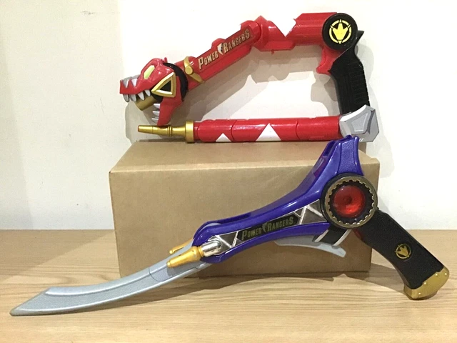 POWER RANGERS DINO Thunder Thundermax épée/pistolet et armes serpent ...