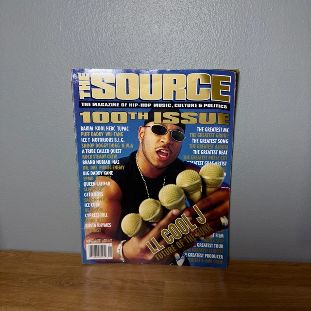 THE SOURCE MAGAZINE January 1998 Issue No 102 Hip-Hop Rap VTG Music ...