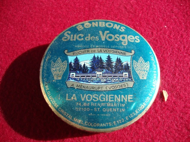 ANCIENNE BOITE À bonbons pastilles la vosgienne EUR 2,95 - PicClick FR