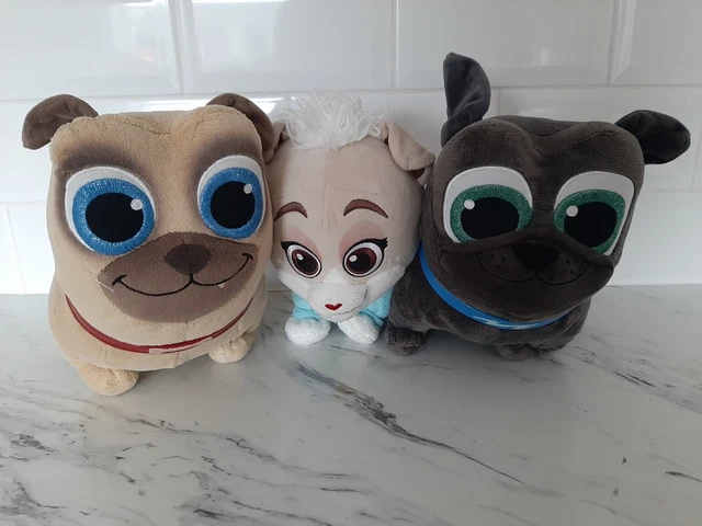 DISNEY STORE BINGO Rolly Kia Plush Medium Soft Cuddly Toys Puppy Dog ...