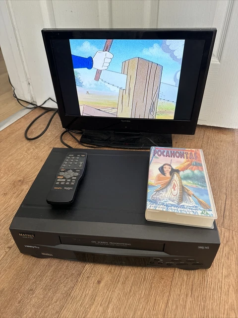 MATSUI VP9408 VHS VCR Video Cassette Recorder With Remote Control £35. ...