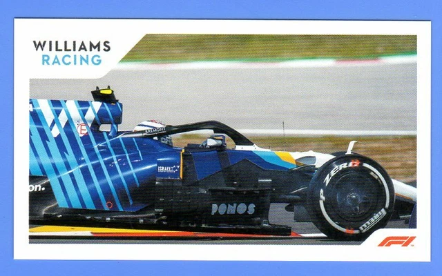 TOPPS OFFICIAL F1 Sticker Formula 1 2021 #219 Nicholas LATIFI Williams ...